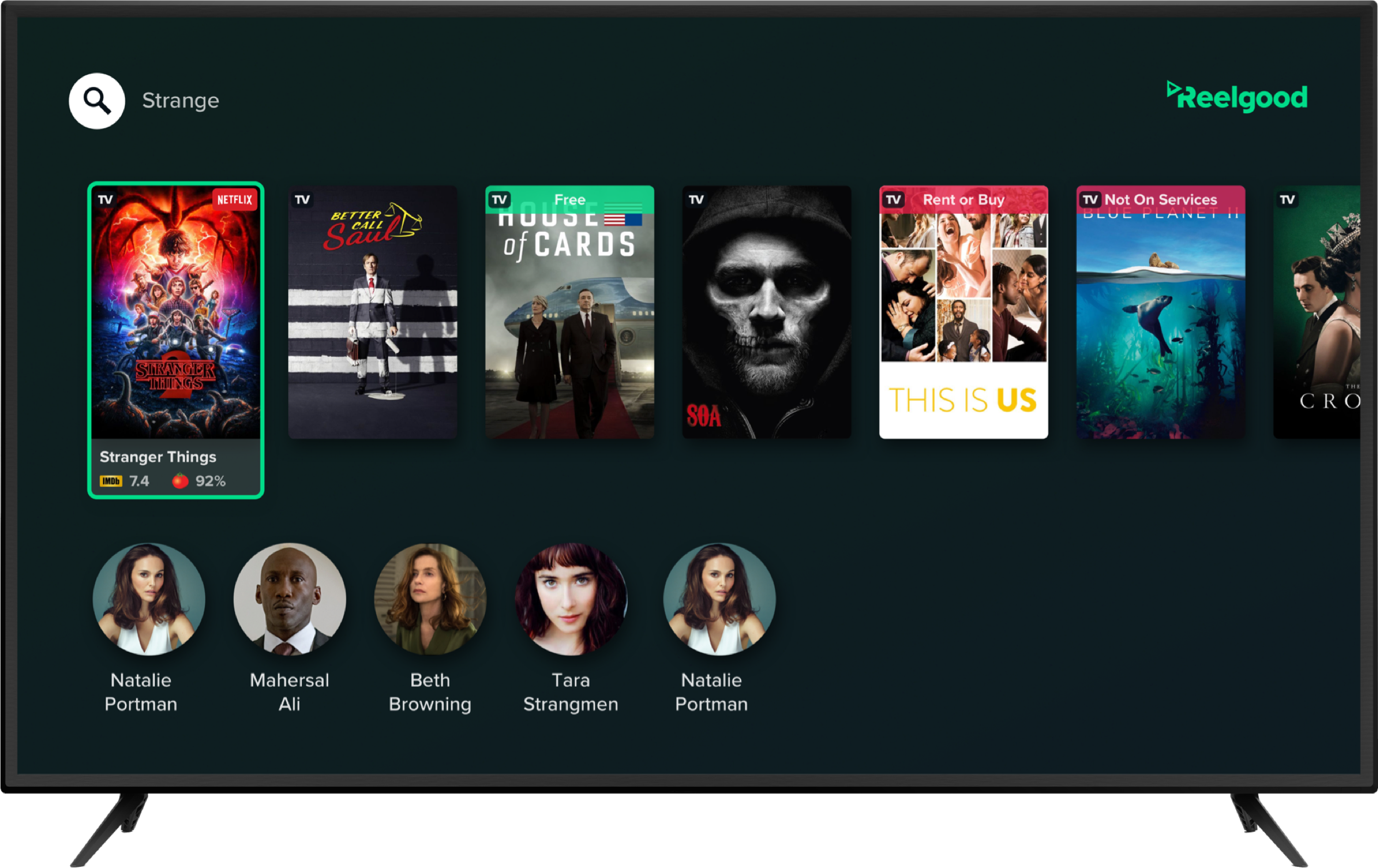 About | Reelgood TV Apps | Reelgood
