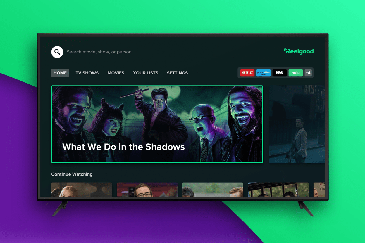 About | Reelgood TV Apps | Reelgood